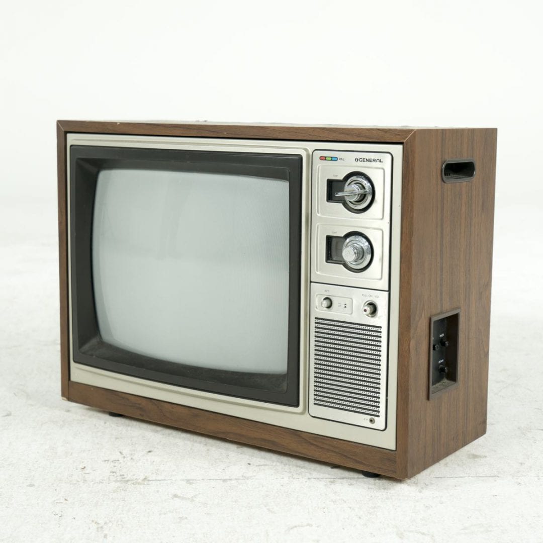 Old TV Television Unit, medium