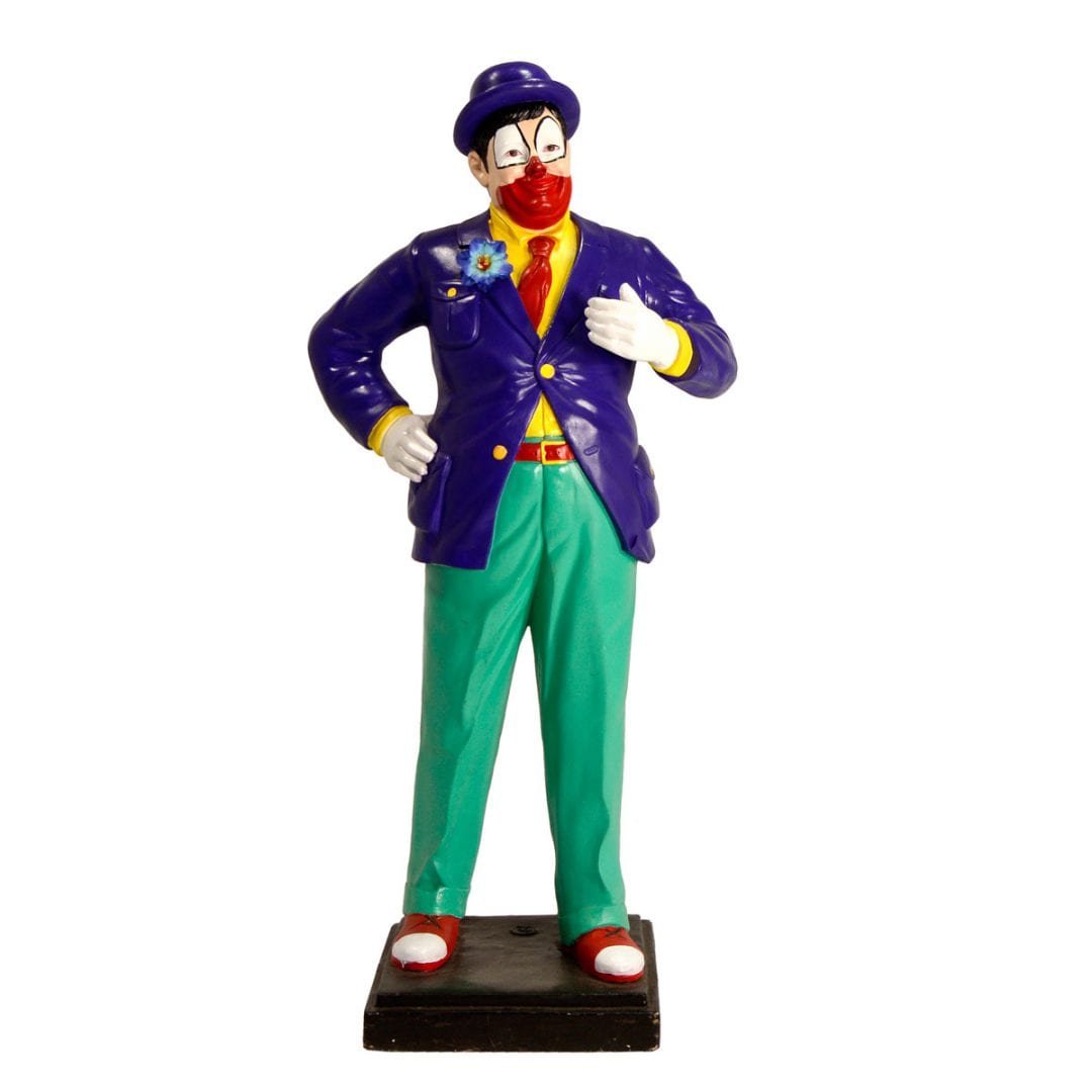 Lifesize Clown Statue