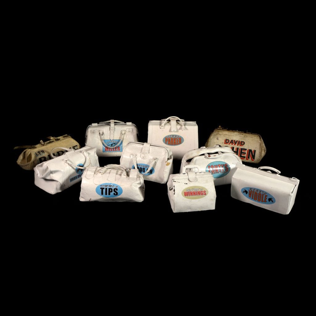 Racetrack Bookies Tote Bags