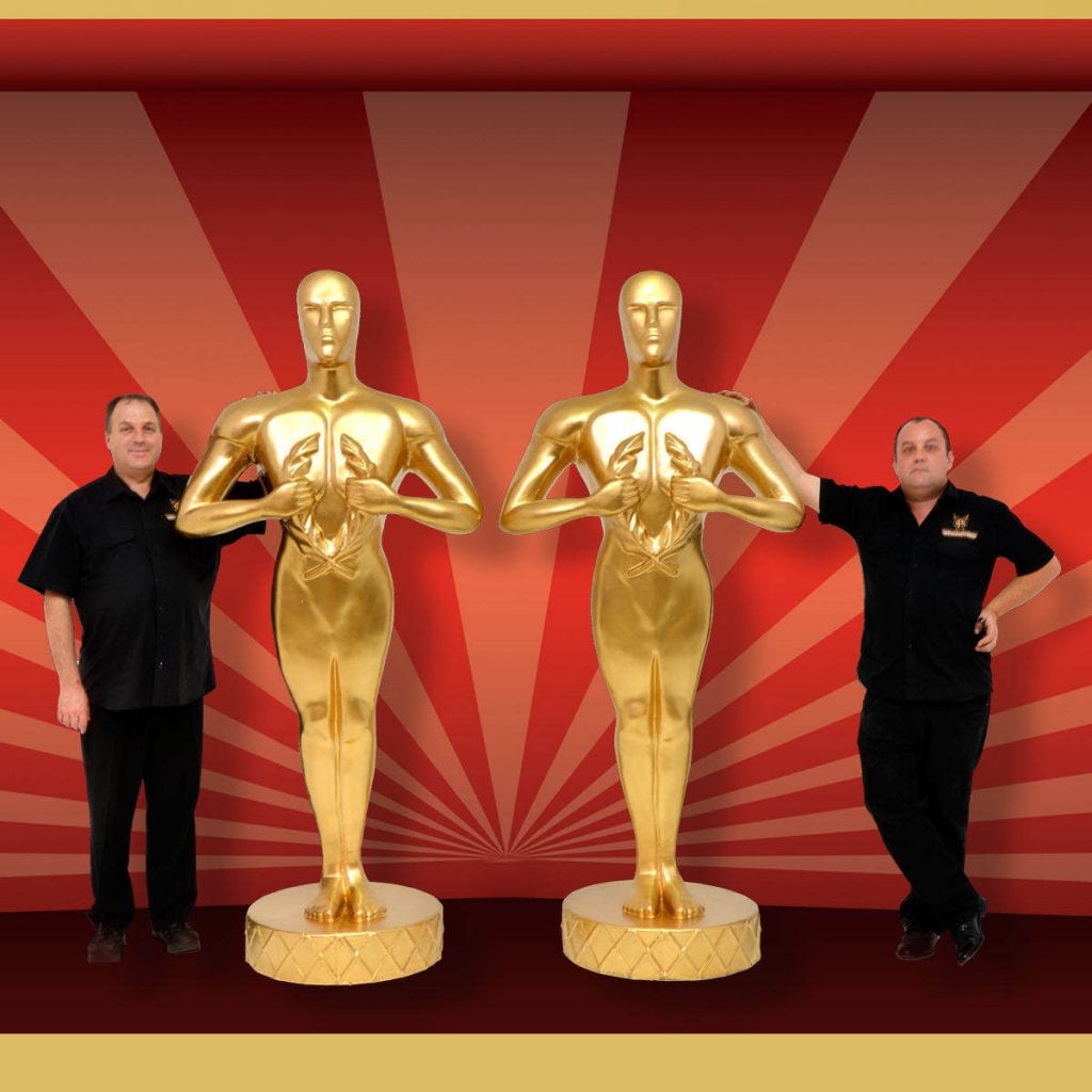Gold Award Statues