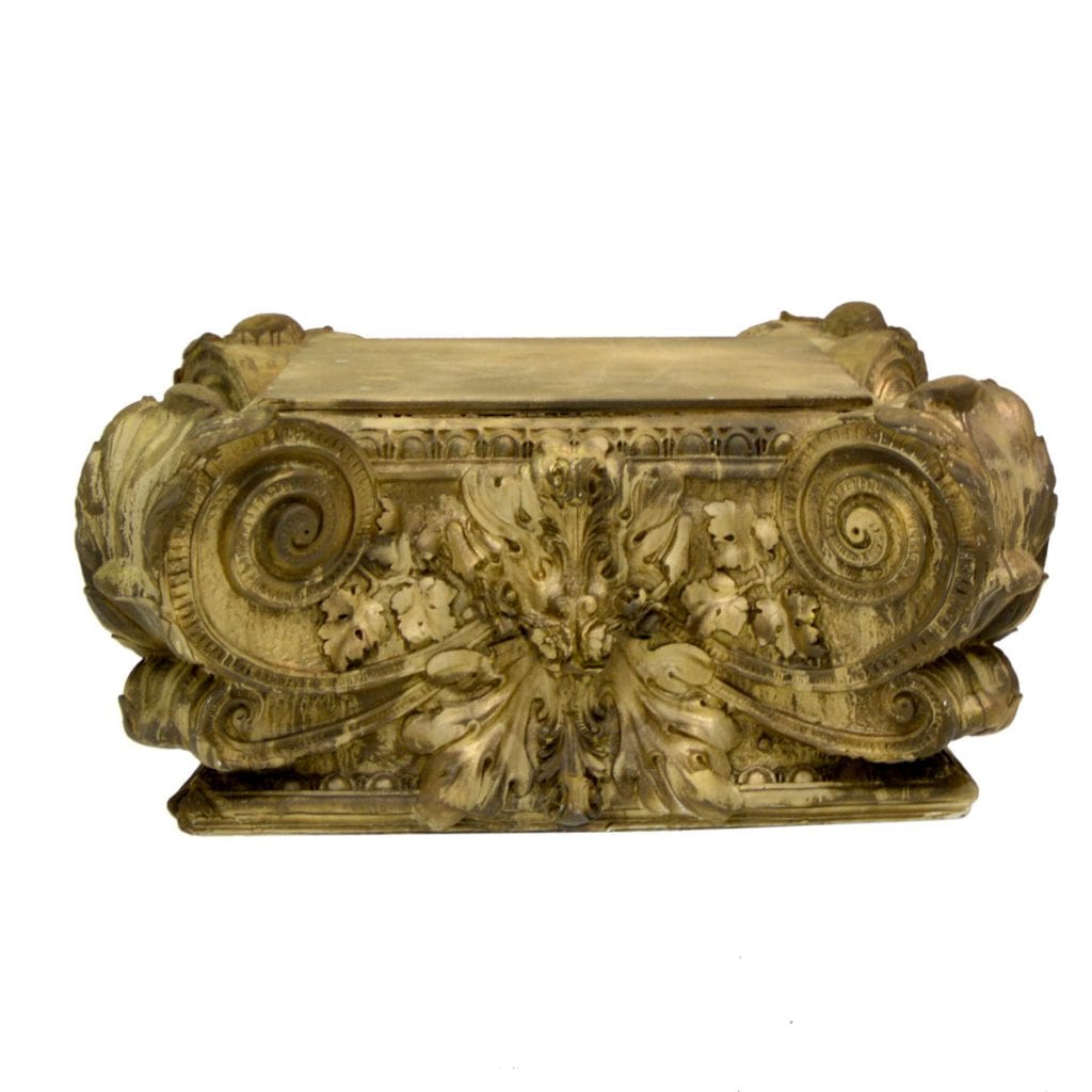 Regency Capital Style Plinth