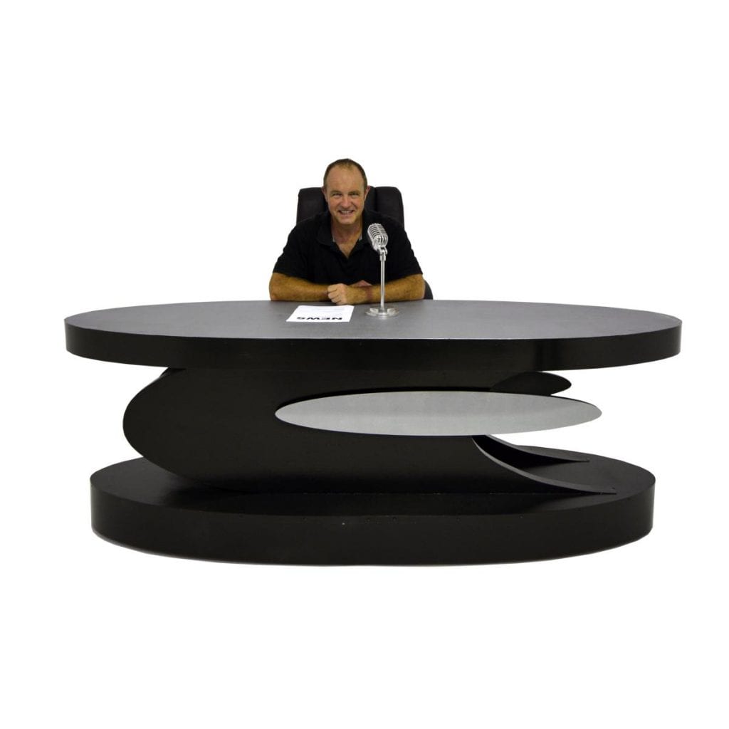 Newsreader - Presenter Desk
