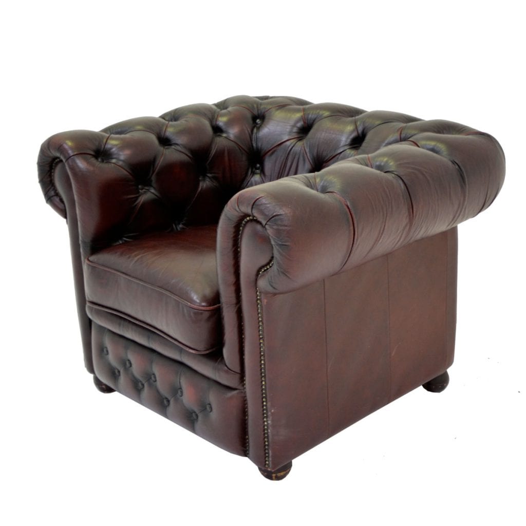 Chesterfield Armchair Oxblood