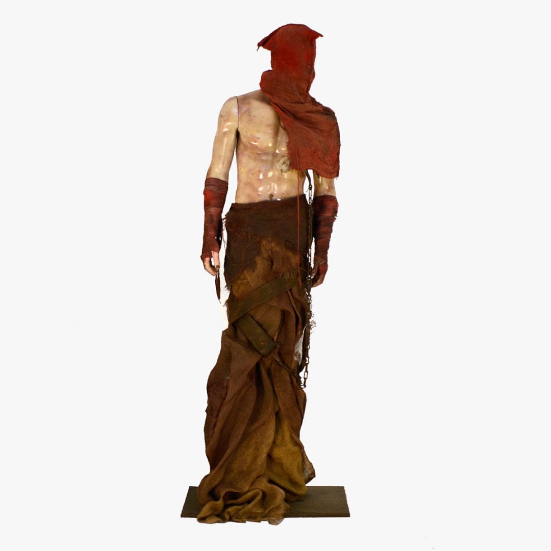 Shirtless Shaman Horror Figure
