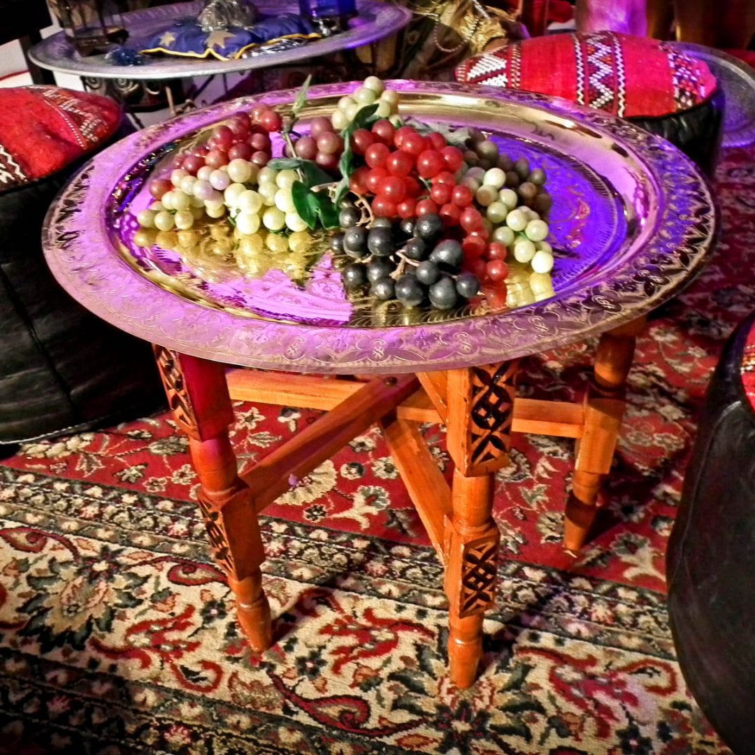 Arabian - Ornate Plate on Stand