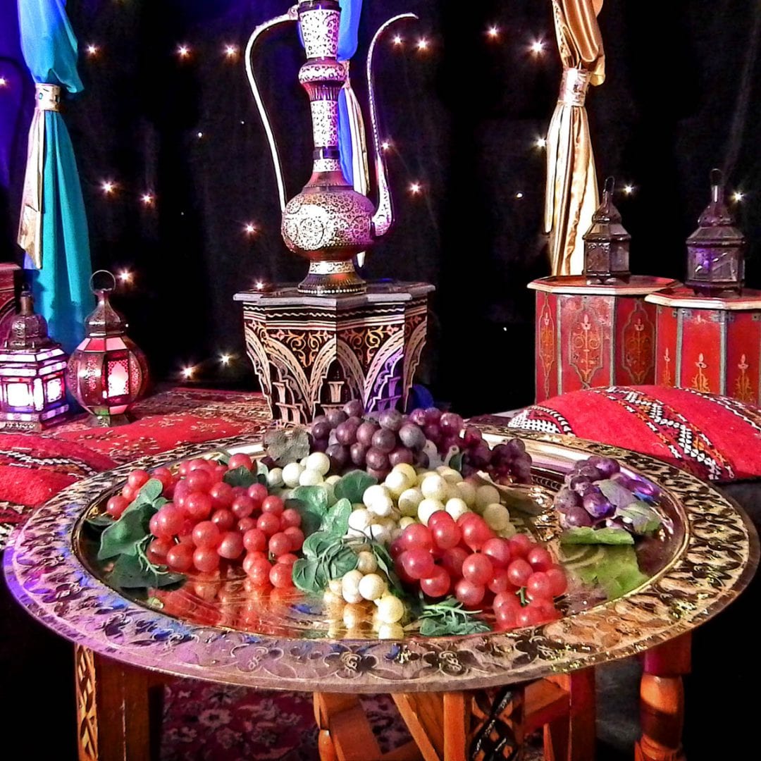 Arabian - Ornate Plate on Stand