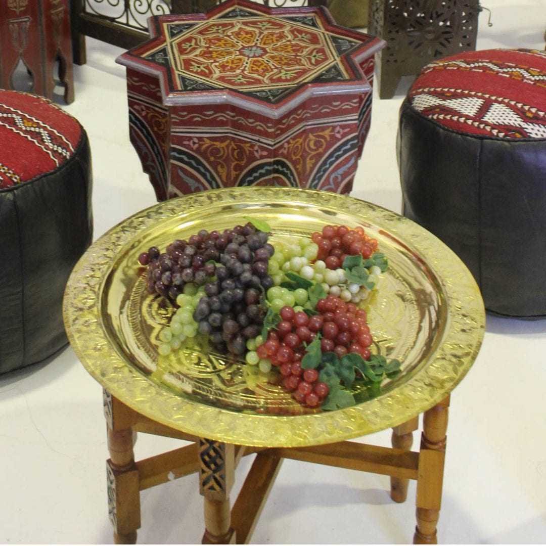Arabian - Ornate Plate on Stand