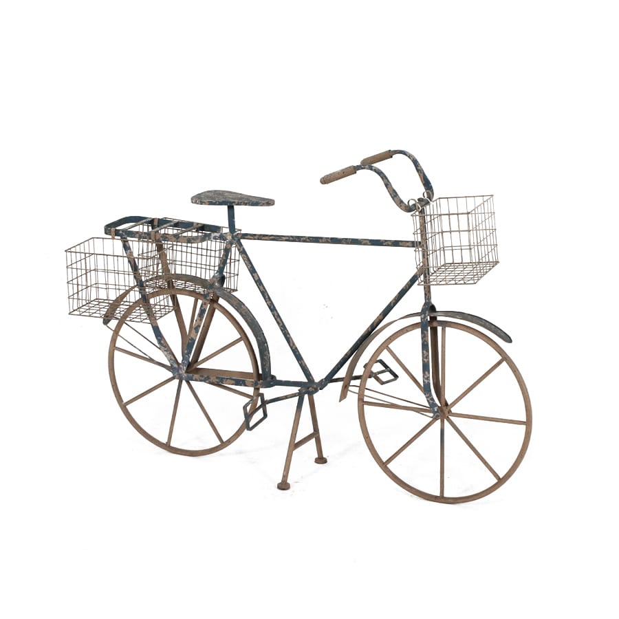 Rustic Metal Bicycle, for displays