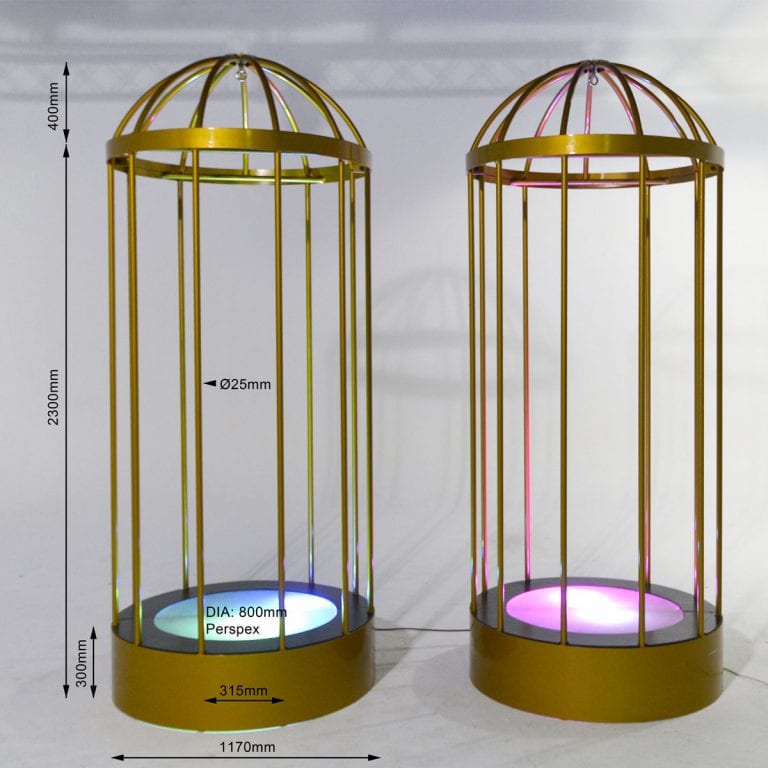 Steel Go Go Cage