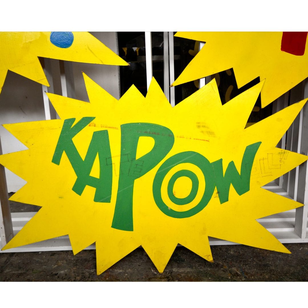 KAPOW Sign