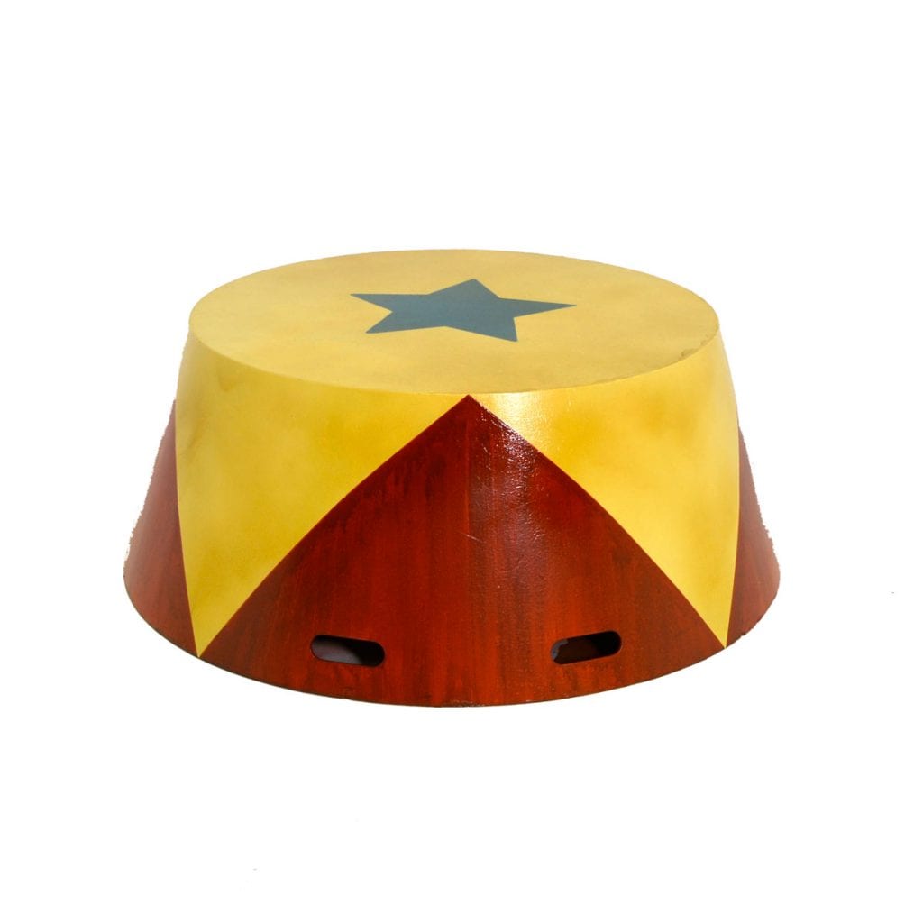 Vintage Circus - Extra Large Circular Plinth