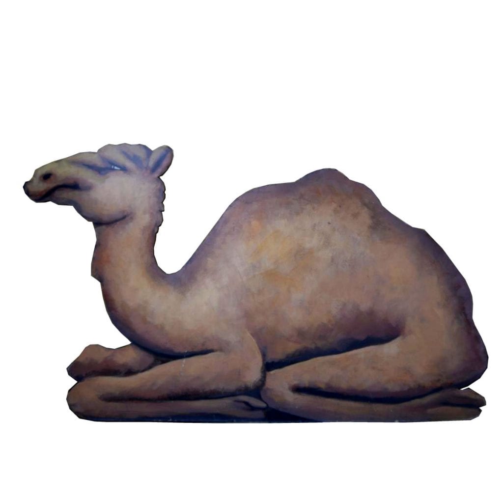 Cutout - Camel Sitting Facing Left