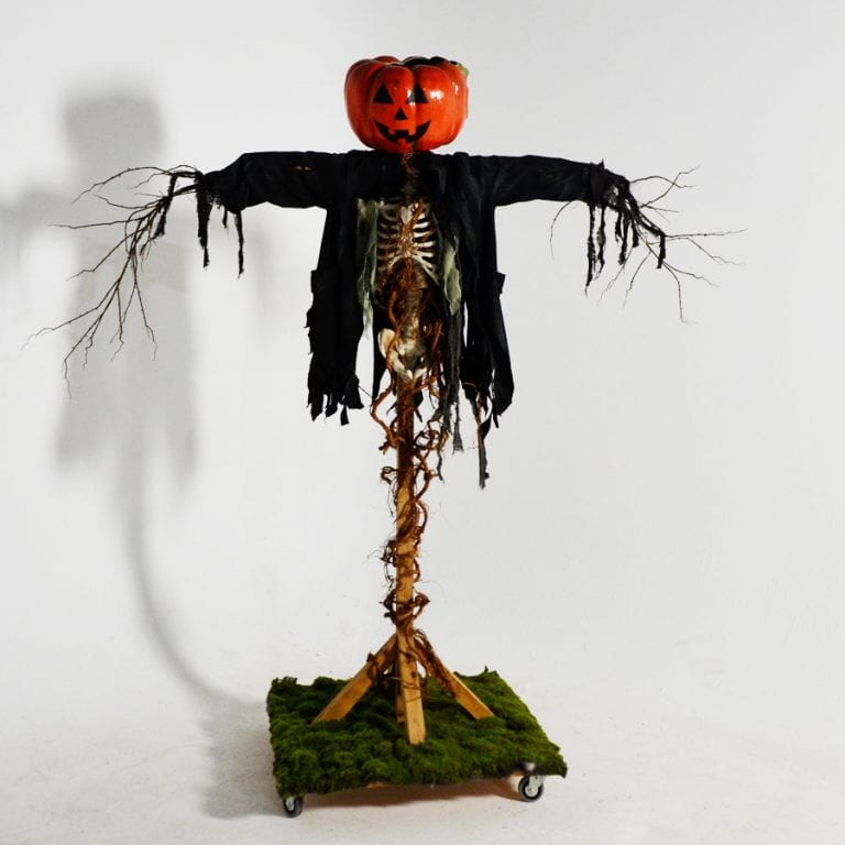 Horror - Life-size Pumpkinhead Scarecrow
