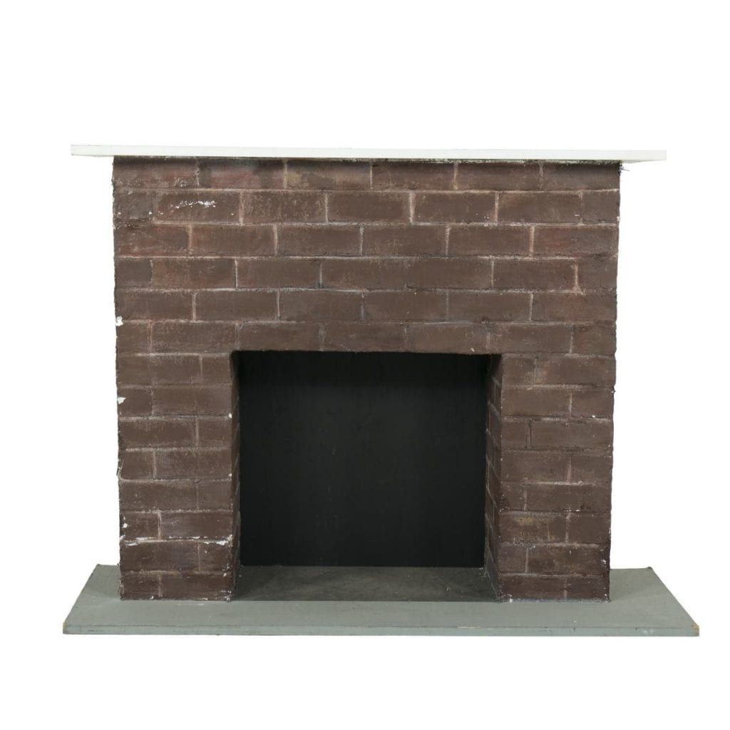 Brick Fireplace