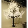 Large Illuminated White Tree