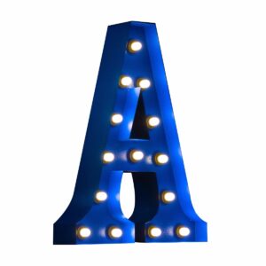 Illuminated Marquee Star Sign