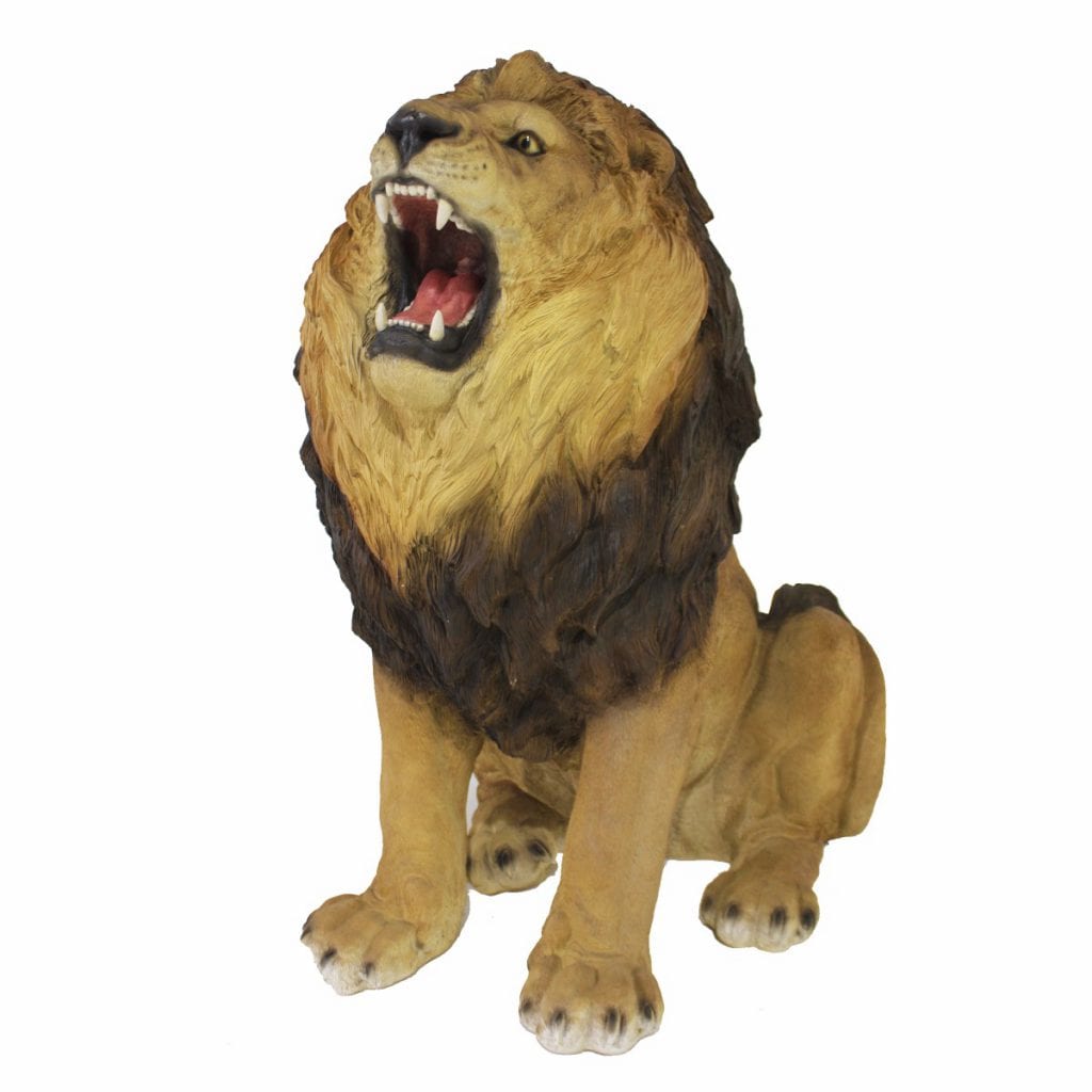 Sitting Lion Statue