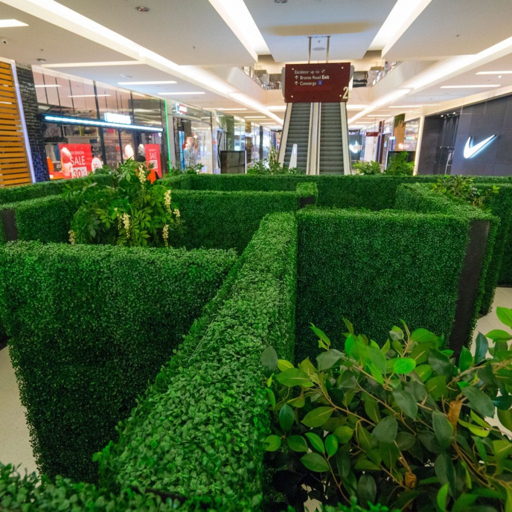 Large Hedge Maze Wall