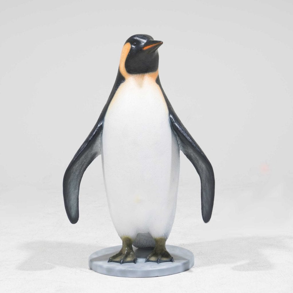 Life-Size Emperor Penguin Statue