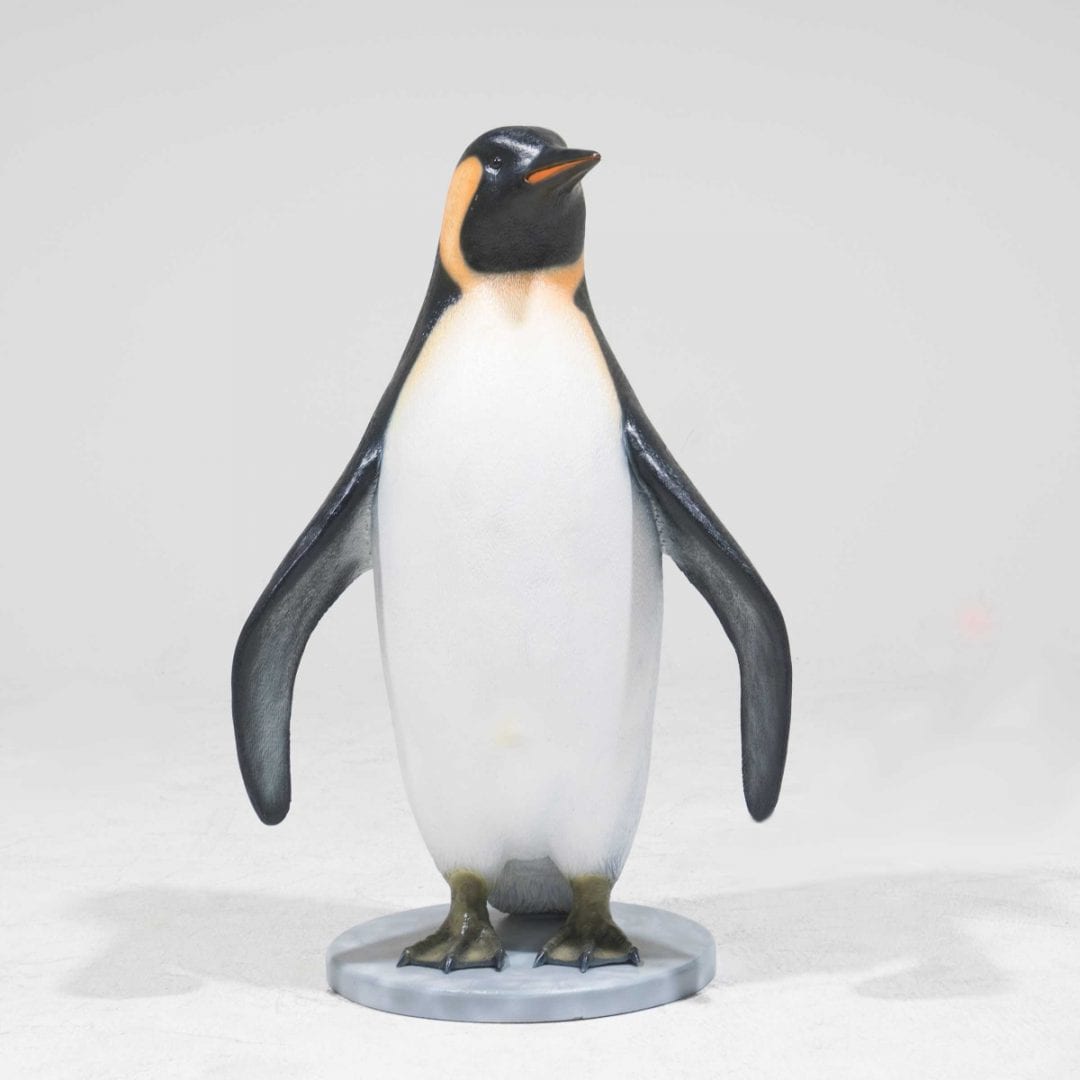 Life-Size Emperor Penguin Statue