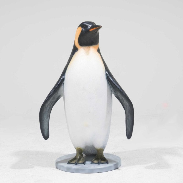 Life-Size Emperor Penguin Statue