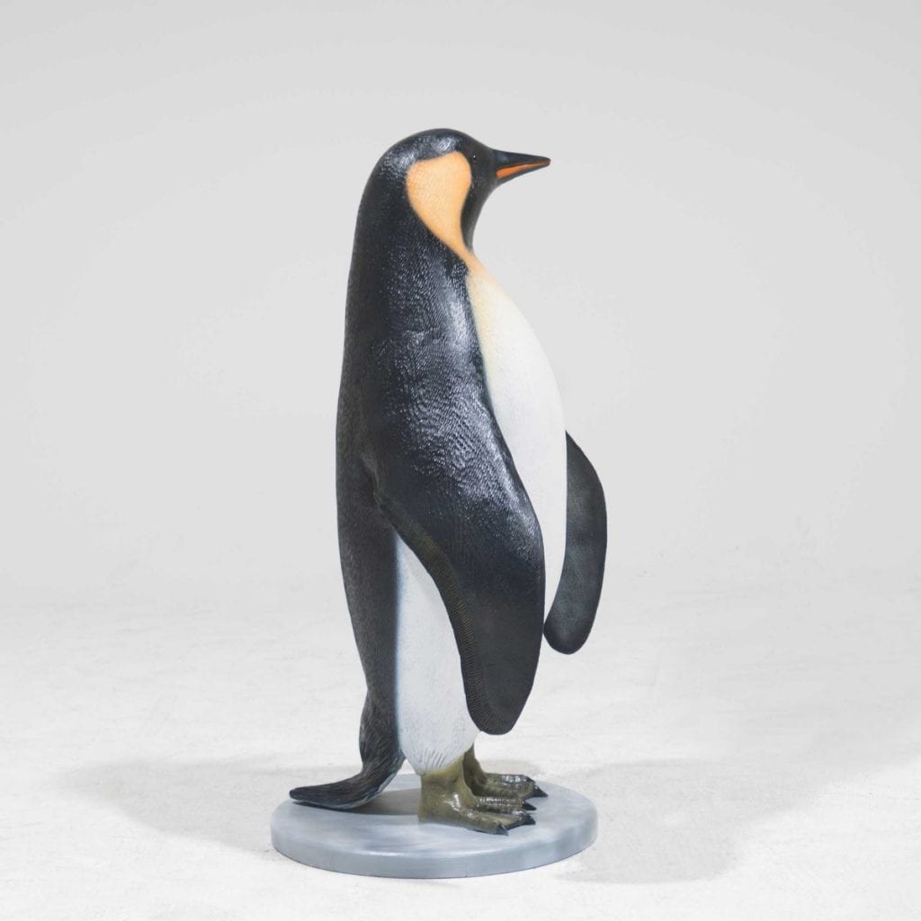 Life-Size Emperor Penguin Statue