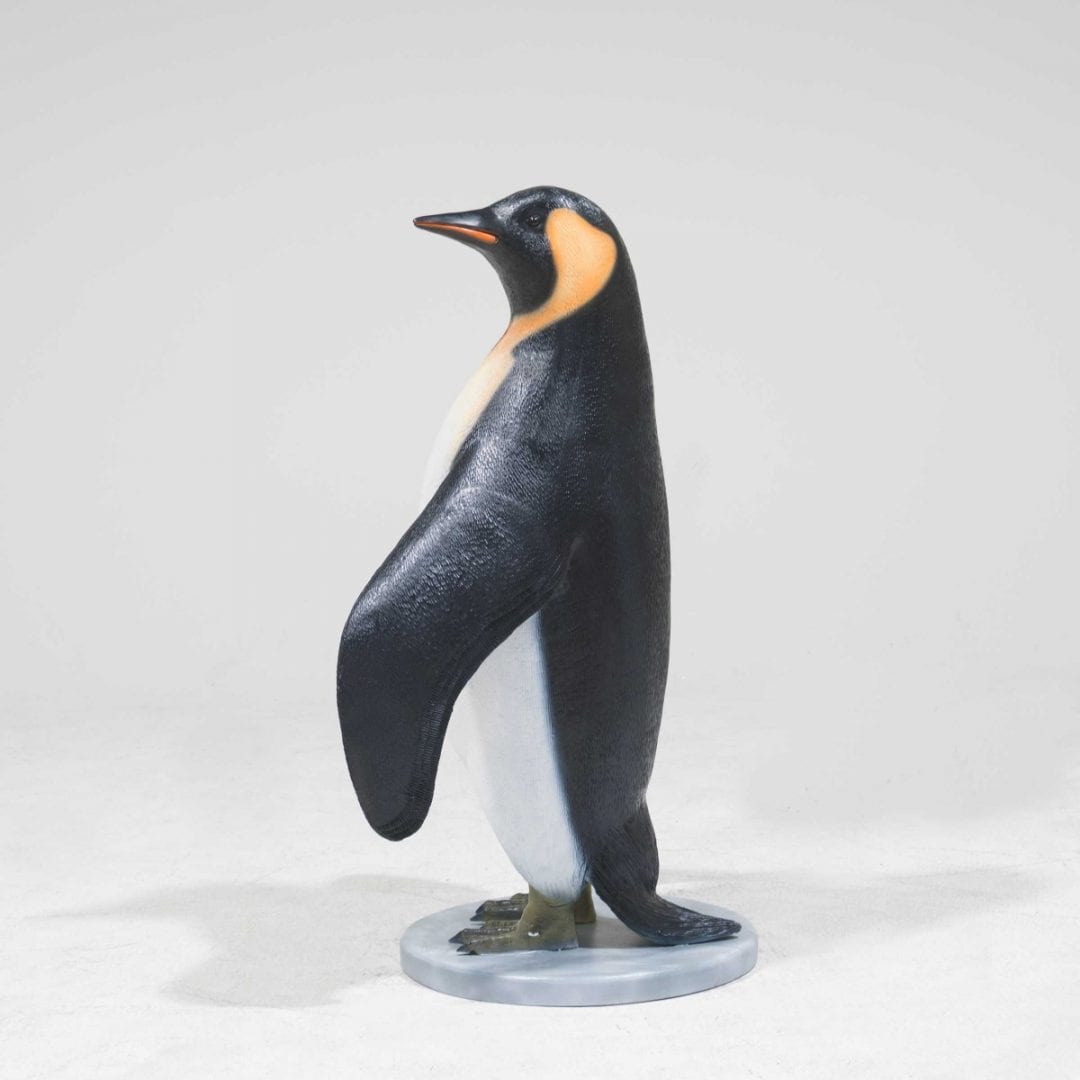 Life-Size Emperor Penguin Statue