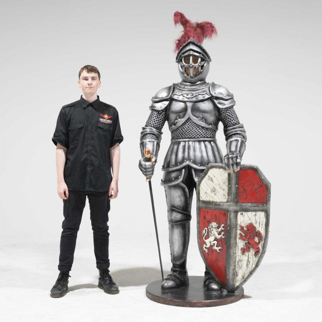 Life-Size Knight Statue