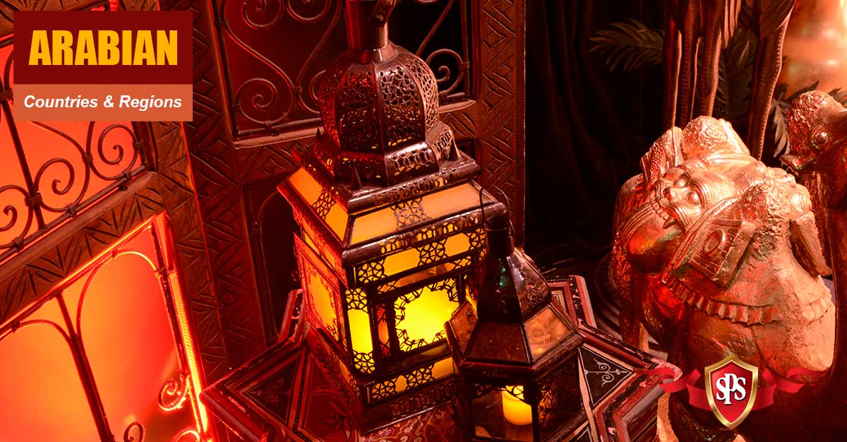 Arabian Theme and Prop Hire | Colourful Bedouin Tents