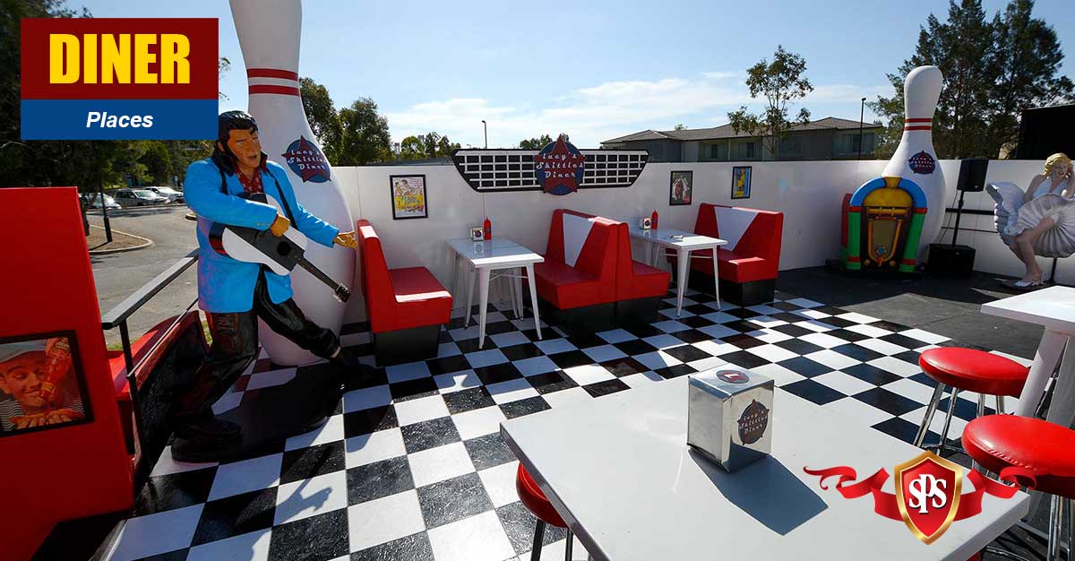 Diner Theme and Prop Hire | 1950s Event Styling