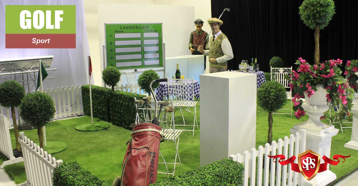 Golf Theme - Prop Hire | Event Styling | Custom Theming in Sydney and NSW
