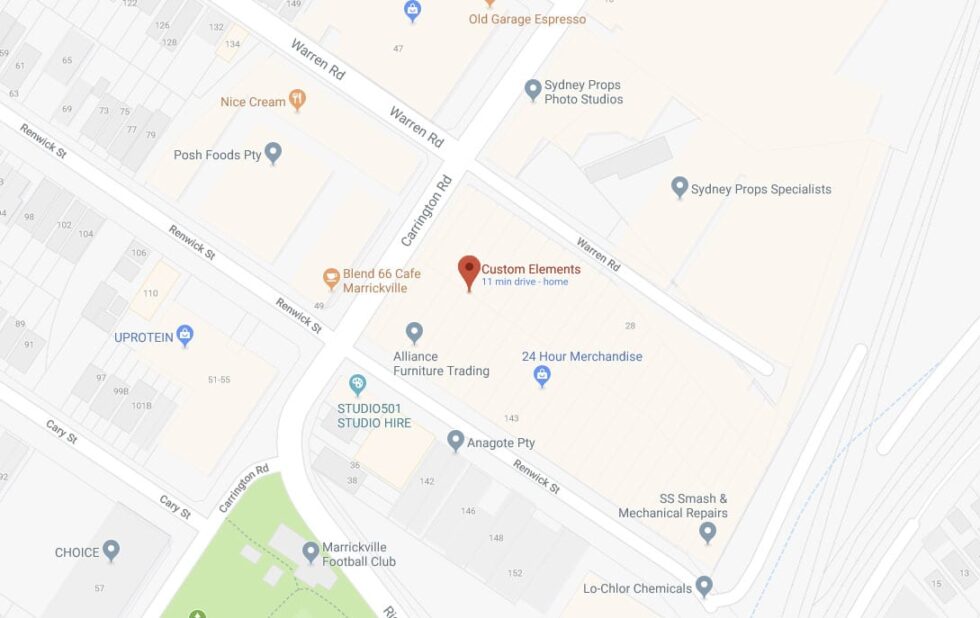 Custom Elements Contact Us