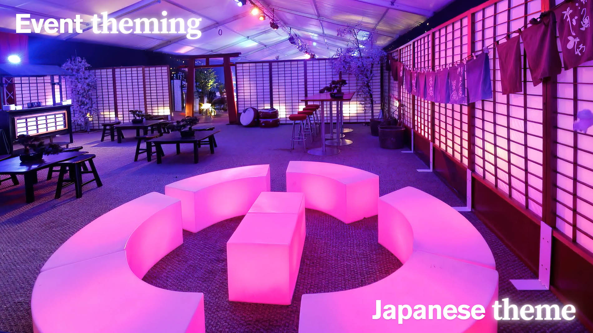 Japanese Nightclub Theme Ideas
